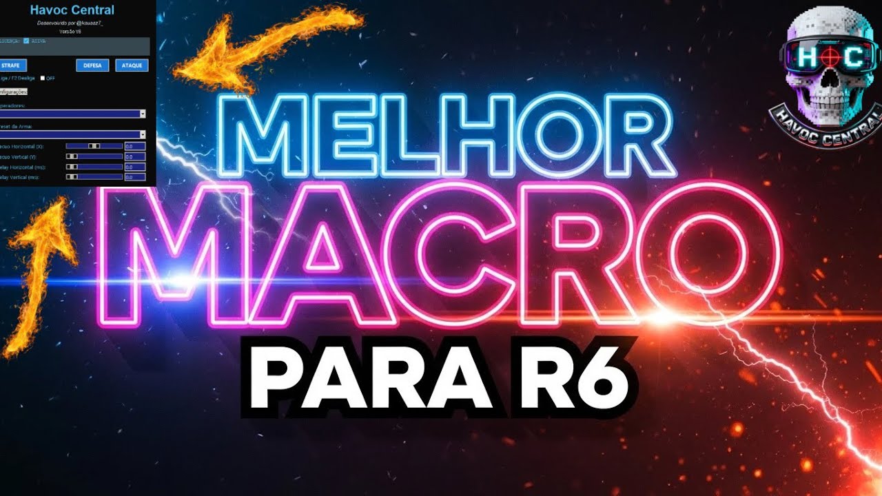 NOVO MACRO PARA R6 – SEM BAN (NO-RECOIL, RAPID FIRE, TBAG, STRAFE ...