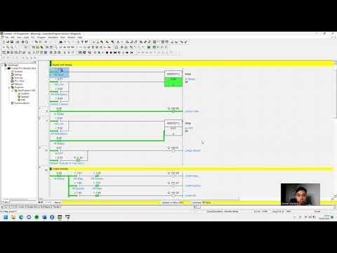 Program Safety Crane | CX-Programmer & CX-Designer Simulation - YouTube