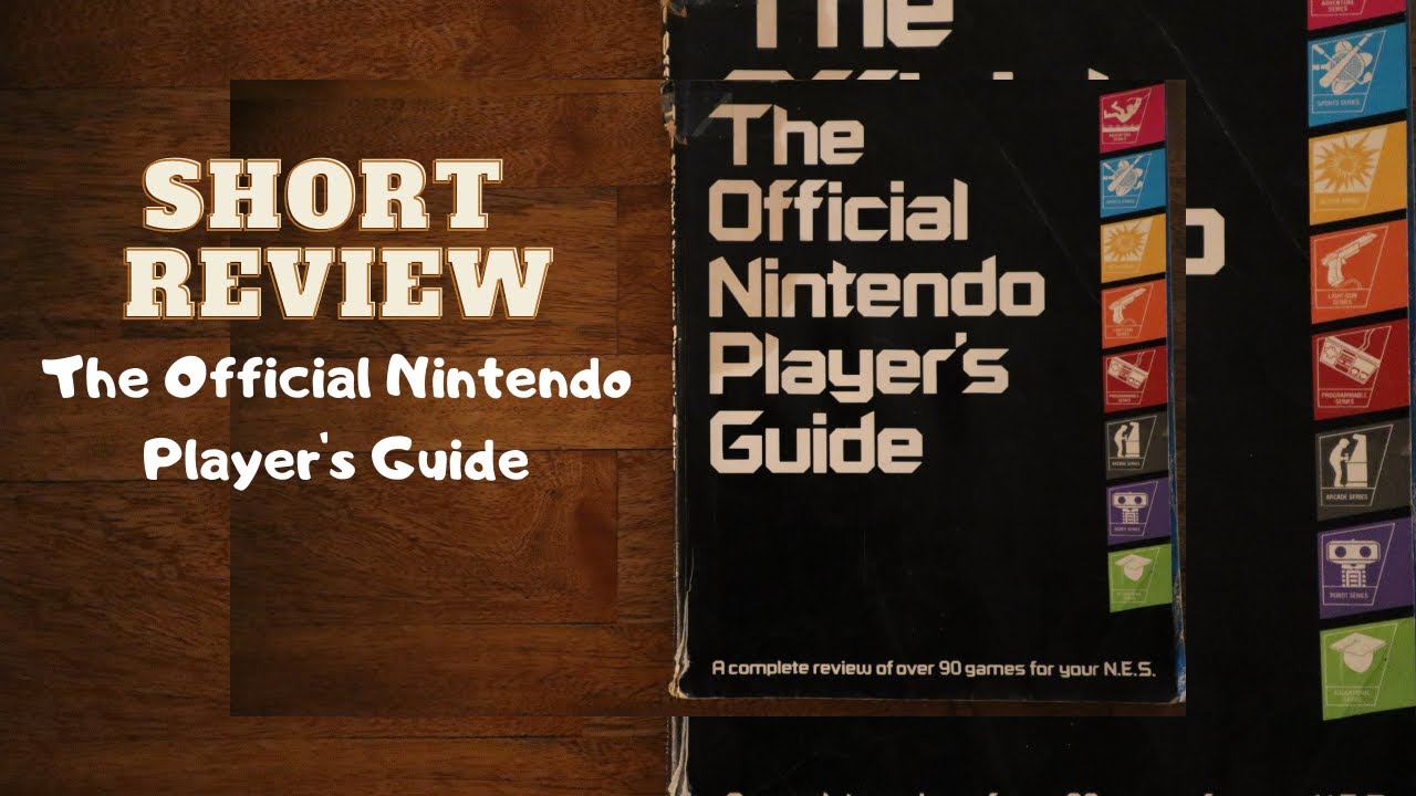 Short Review of The Official Nintendo Players Guide - YouTube