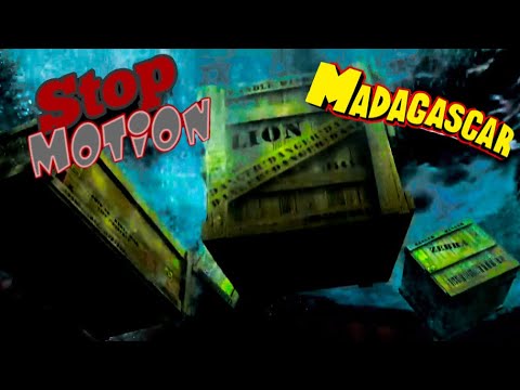 Madagascar 2005 Crate Scene Stop Motion - YouTube