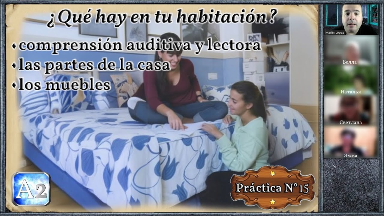 Práctica N° 1 (A2): "¿Qué hay en tu habitación? - YouTube