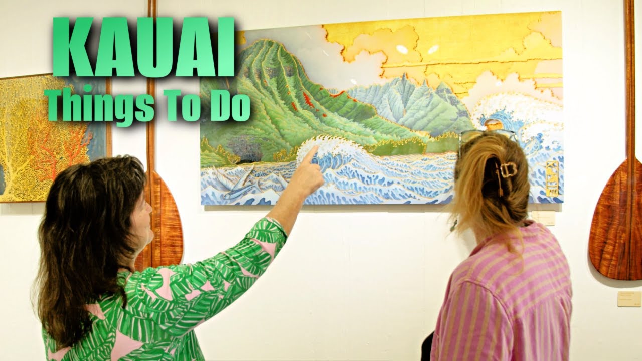 The Hanapepe Art Walk! | Kauai Culture Tour - YouTube