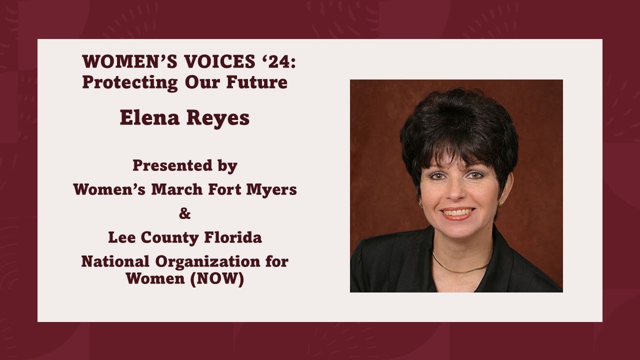WOMEN'S VOICES '24: ELENA REYES - YouTube