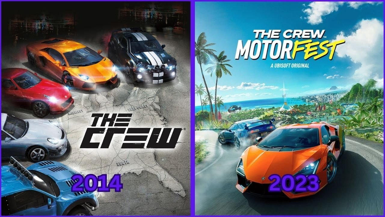 The Crew Games Evolution 2014-2023 - YouTube
