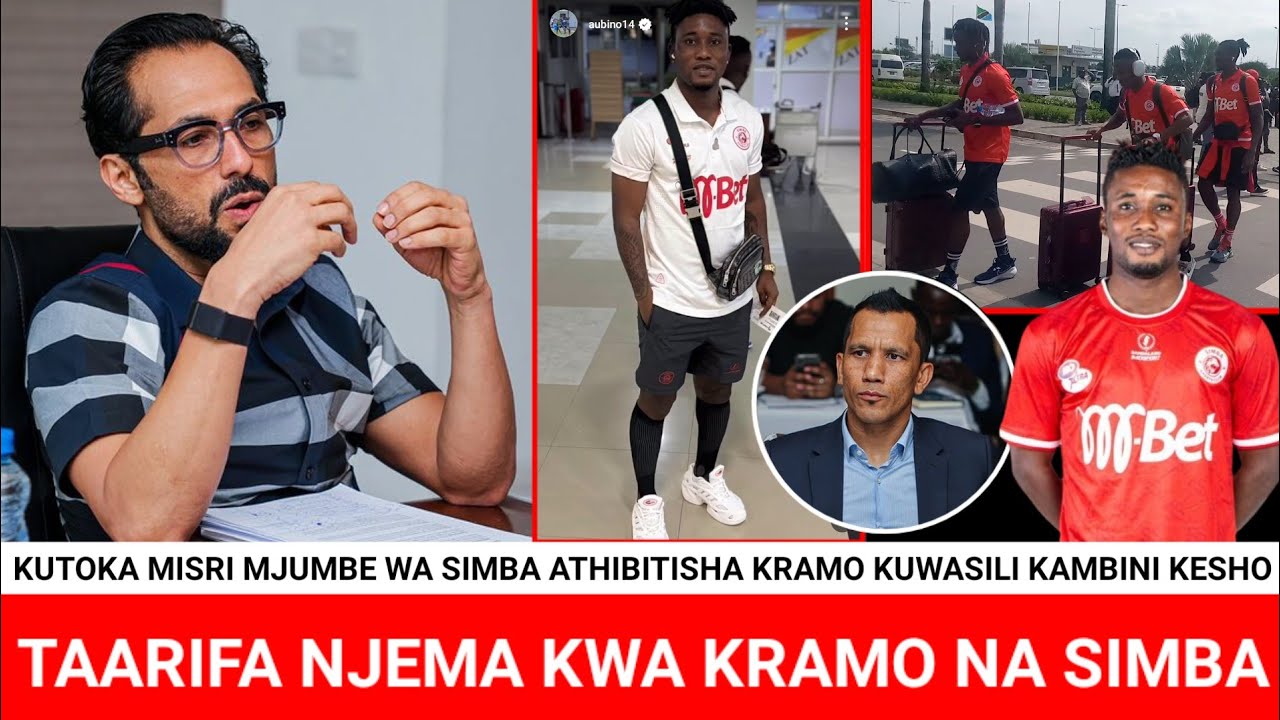 KUTOKA MISRI MJUMBE WA SIMBA ATHIBITISHA KRAMO HAONDOKI SIMBA,KOCHA ...