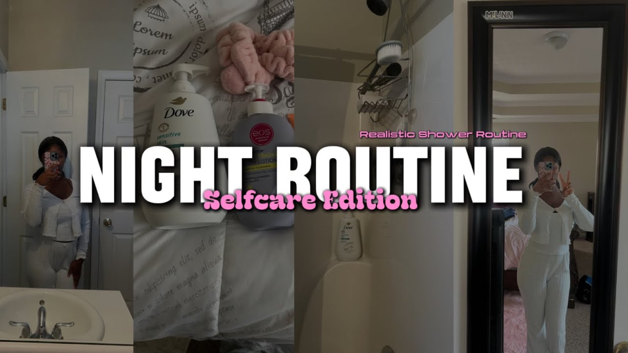 “Realistic Night Routine” : Selfcare Edition - YouTube