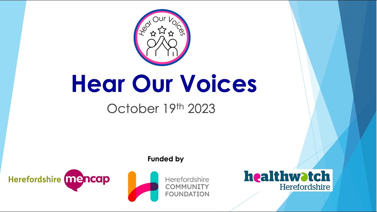 Hear Our Voices (Herefordshire) - Subtitled Version - YouTube