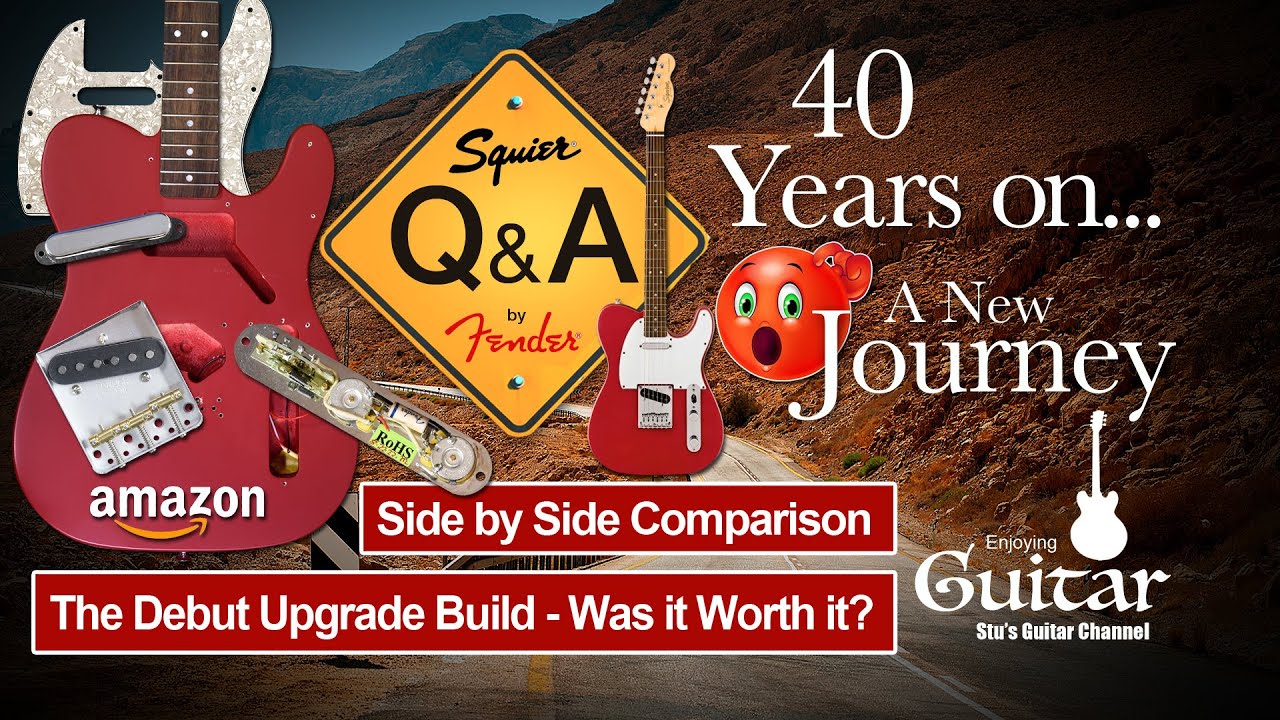 Q&A:14 Amazon Fender Squire Telecaster Debut - Hot Rod Re-build – Is it ...