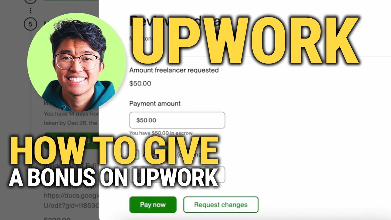 How To Give A Bonus On Upwork: ULTIMATE Guide! - YouTube