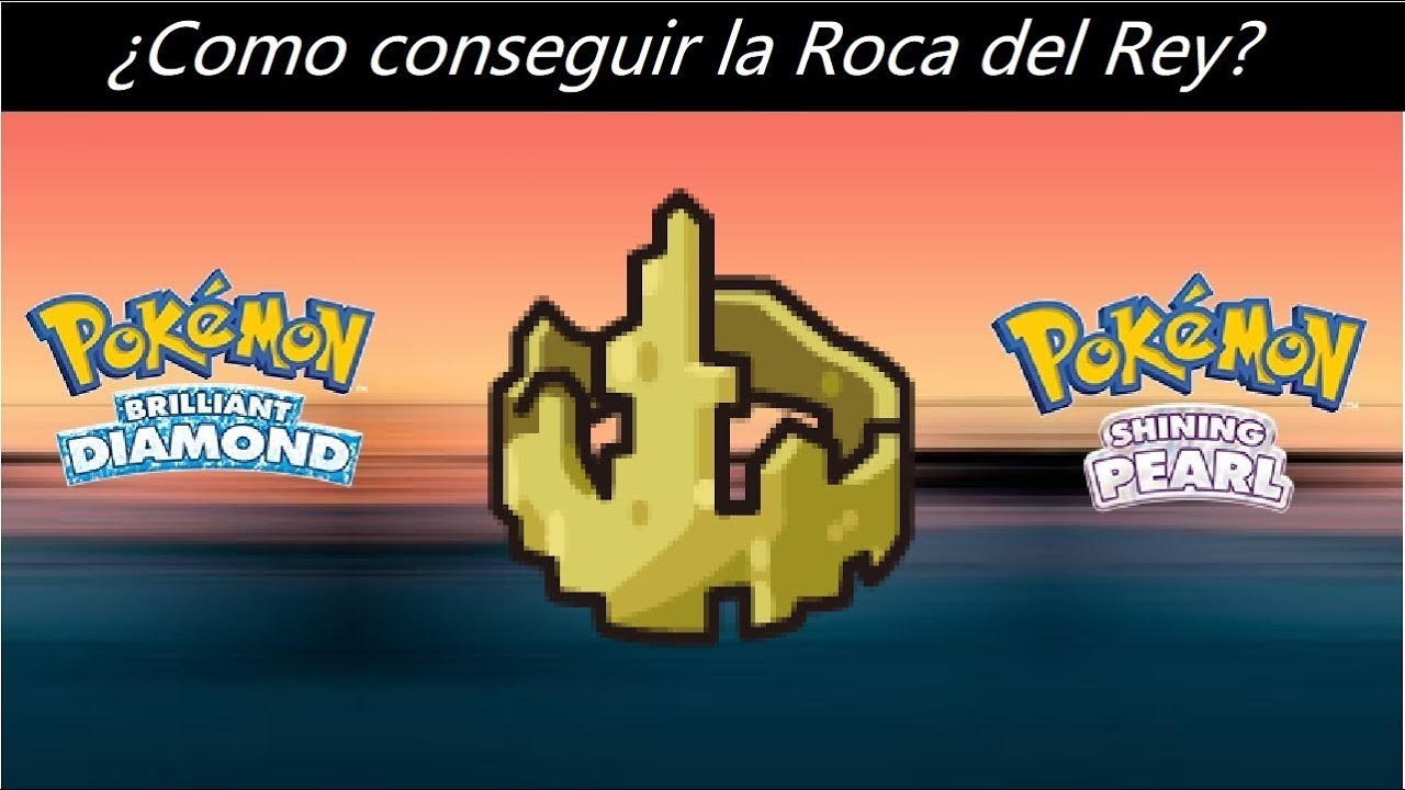 Como conseguir la *ROCA DEL REY* en Pokemon Diamante Brillante y Perla ...