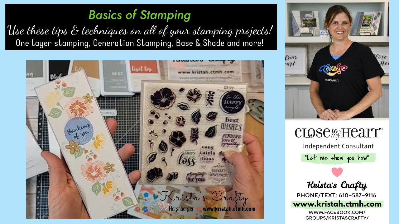 Tips, techniques & Ways to use the SAME stamp set in a variety of ways ...