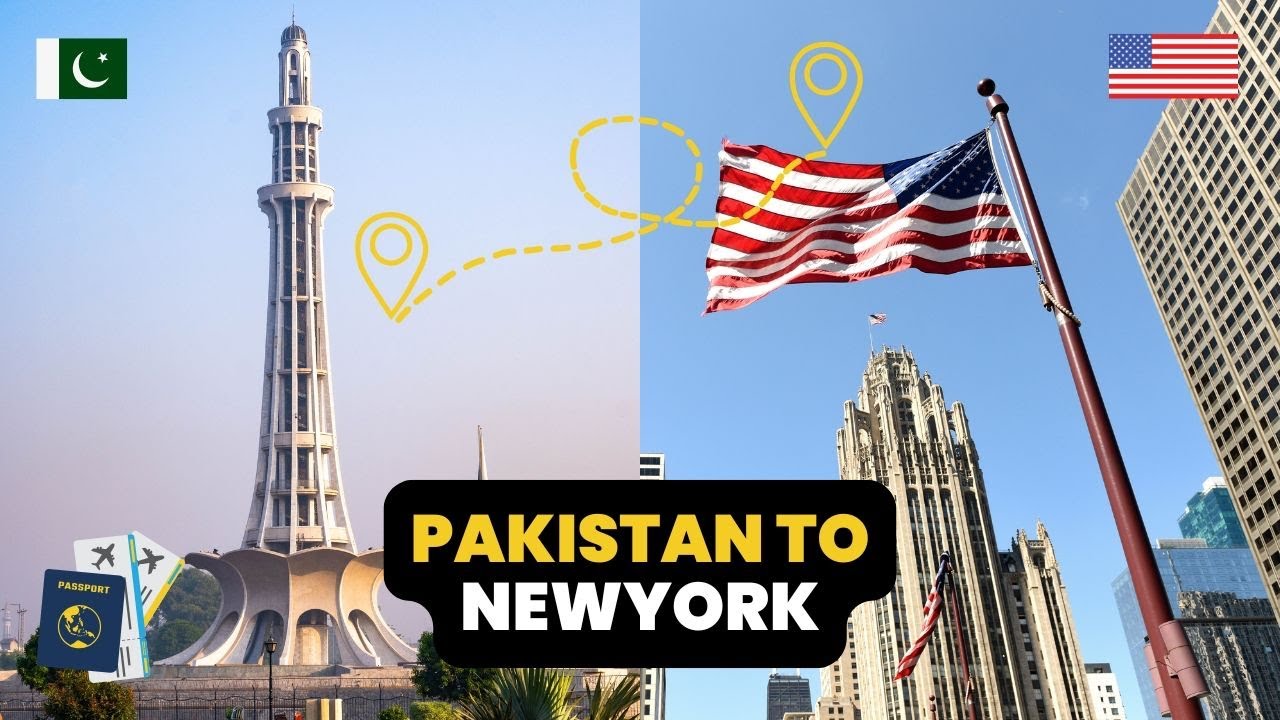Lahore to New York | Travel USA | Immigration questions at jfk ...