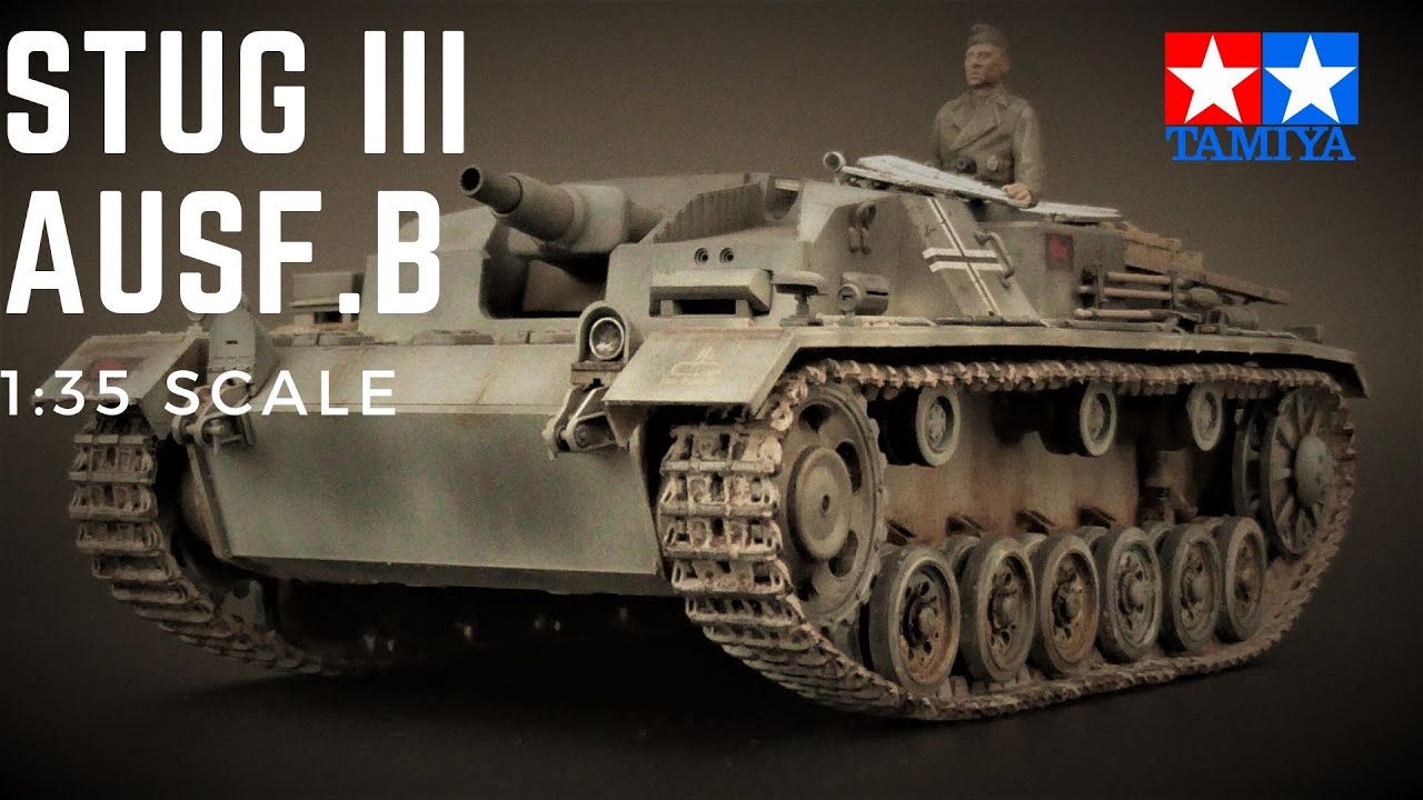 Tamiya Stug III ausf.b 1:35 scale - YouTube