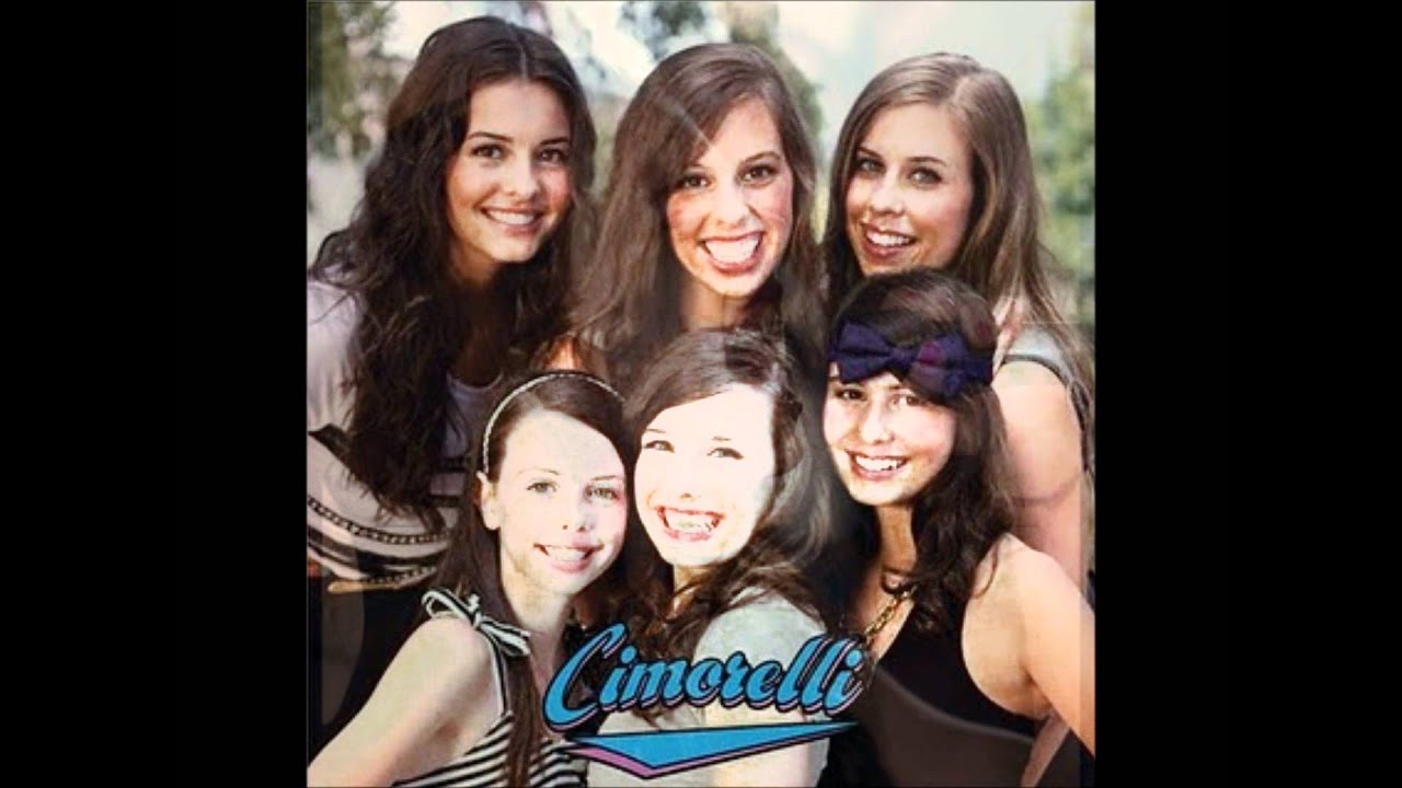 Cimorelli what makes you beautiful chipmunks version - YouTube