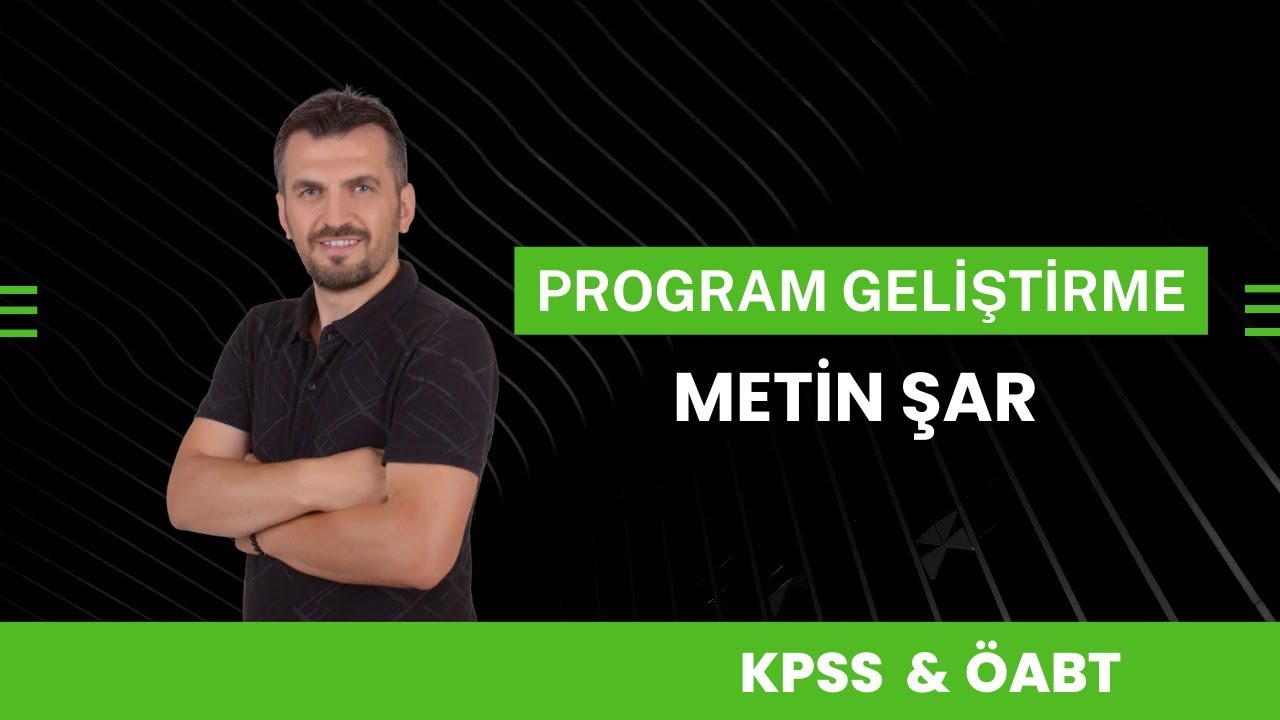 PROGRAM GELİŞTİRME-1 (Genel Kavramlar) - YouTube