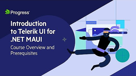 Get Started with Telerik UI for .NET MAUI | Full Course - YouTube
