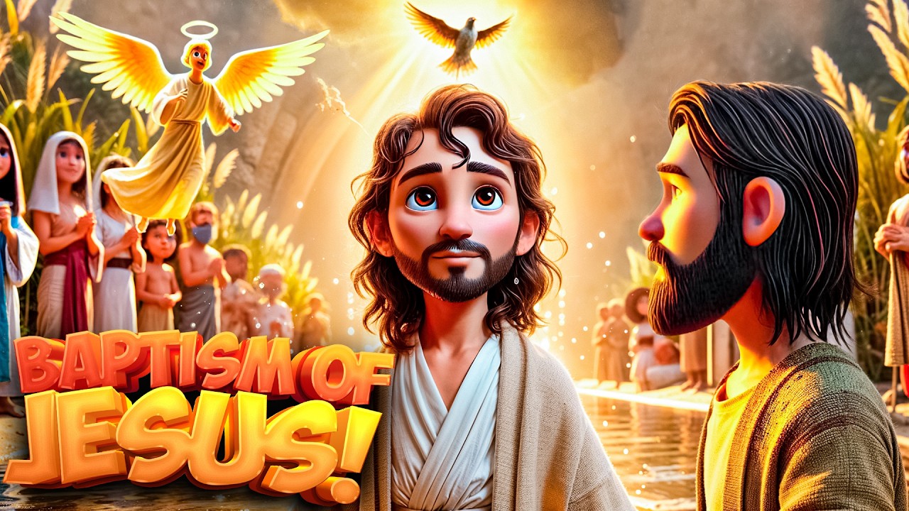 The baptism of Jesus Christ | Bible Stories | Animation - YouTube