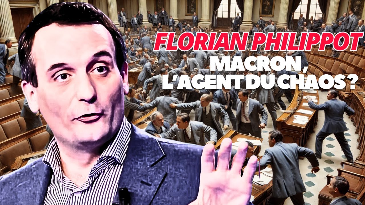 Macron est-il le parfait agent du chaos ? Avec Florian Philippot - YouTube