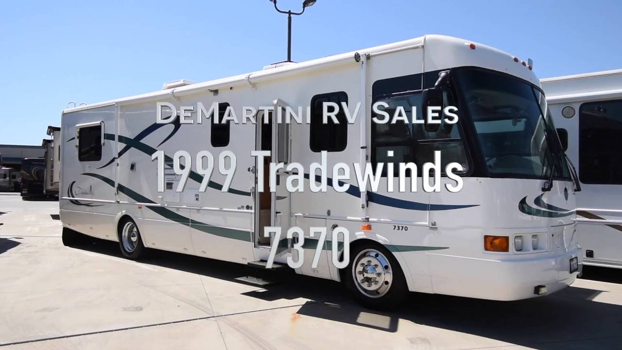 1999 National RV Tradewinds 7370 Class A Diesel Motorhome Walk-through ...