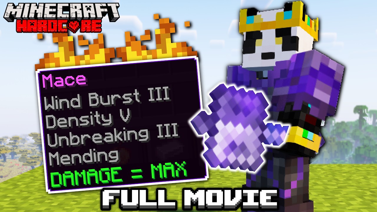 I Tested the MOST POWERFUL MACE in Minecraft Hardcore - YouTube