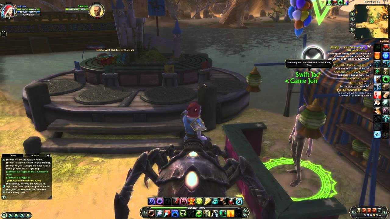 Rift- Carnival of the Ascended! Tour of games and festivities - YouTube