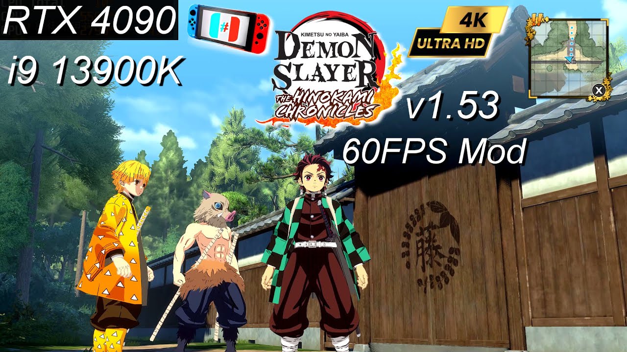 Demon Slayer: The Hinokami Chronicles v1.53 60FPS Mod 4K ( 4 X IR ...