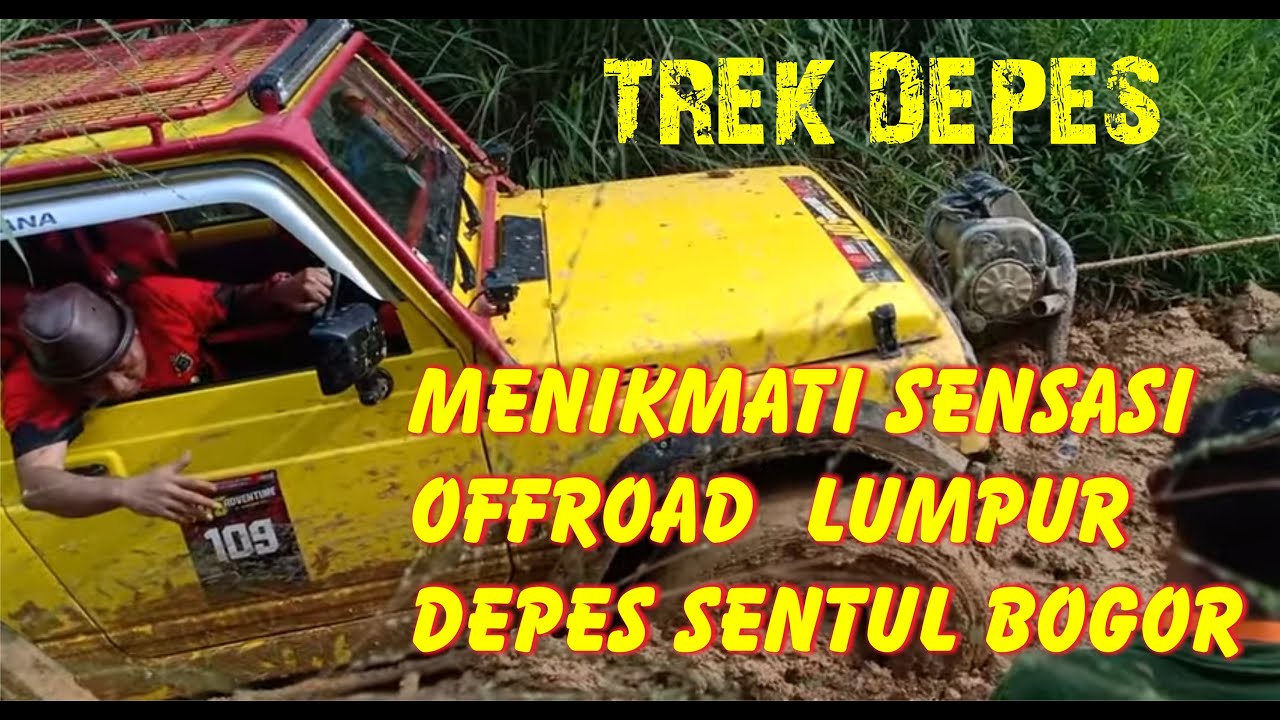 OFF-ROAD 4X4 MERASAKAN GANASNYA LUMPUR TREK DEPES SENTUL BOGOR - YouTube