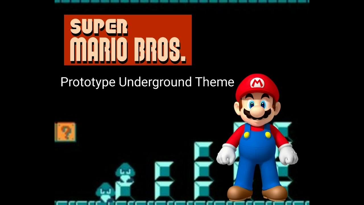 The Super Mario Bros Underground Theme (Prototype Version) - YouTube