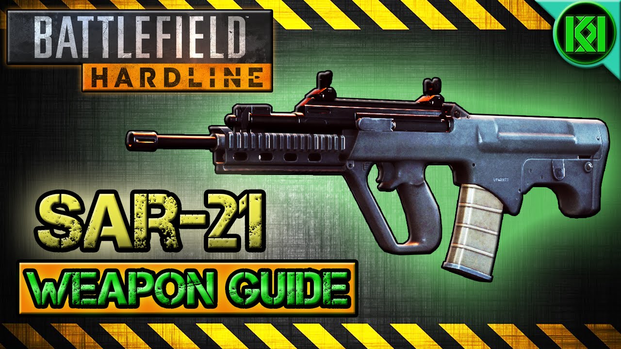 Battlefield Hardline SAR-21 Review (Gameplay) Best Gun Setup | Weapon ...