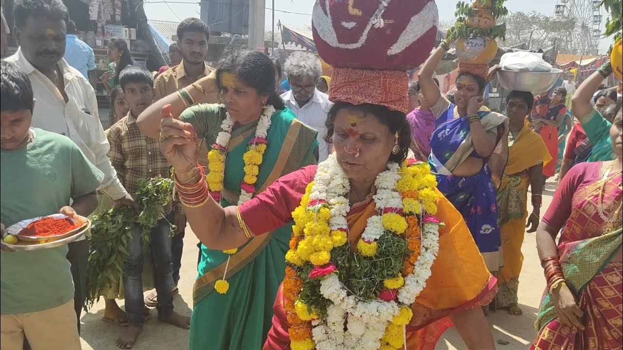 Edupayala Bonalu Jatara | Edupayala Vana Durga Bhavani Temple Bonalu ...