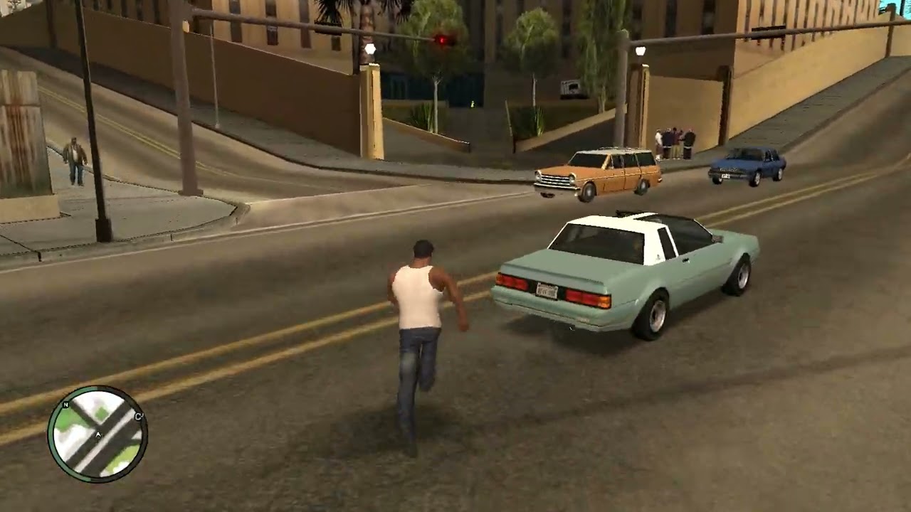 GTA SA - GTA V City Ambience Sound Mod - YouTube