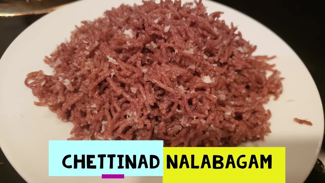 Idiyappam Recipe | Sigappu Arisi Idiyappam | Red Rice Idiyappam ...