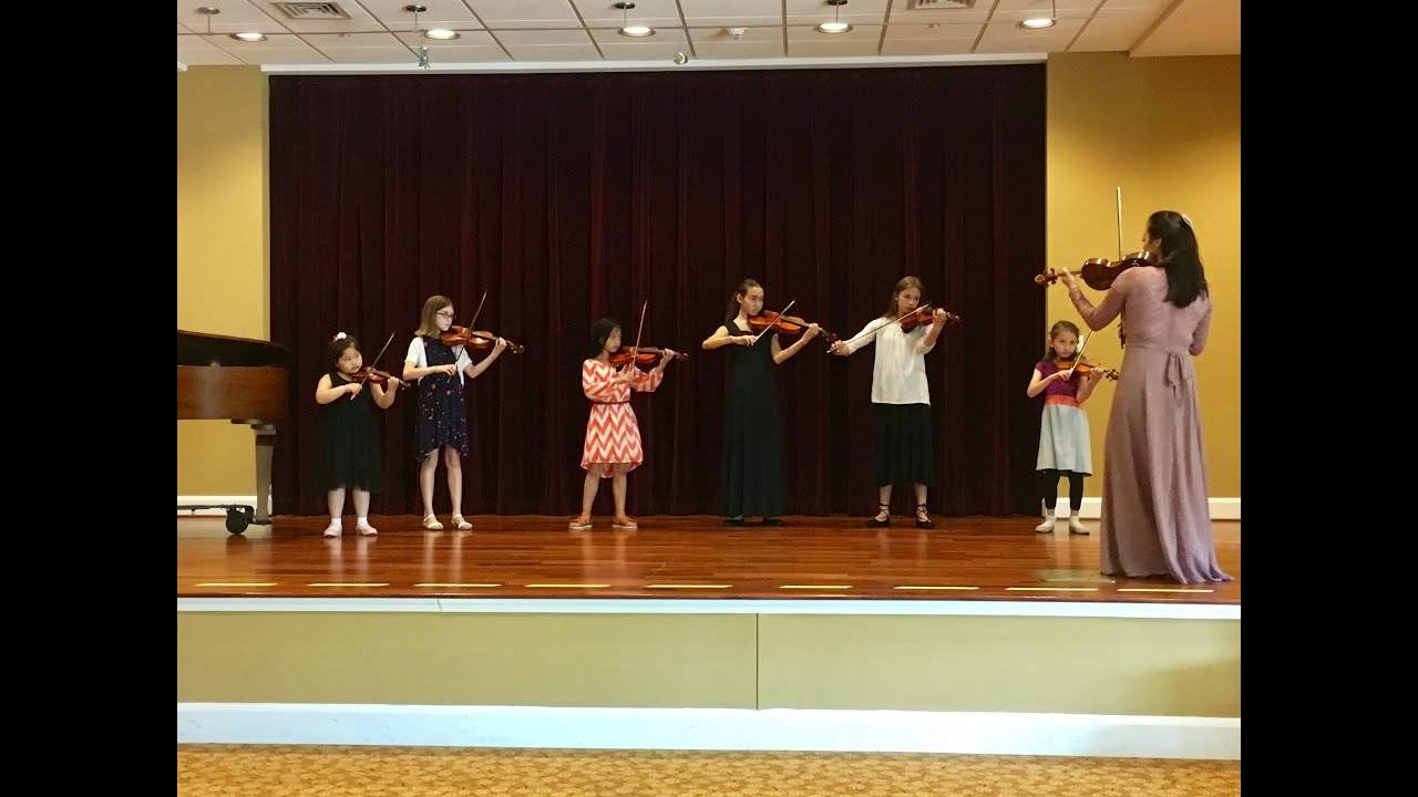 May 25, 2019 Carman Violin Studio Group Concert - YouTube