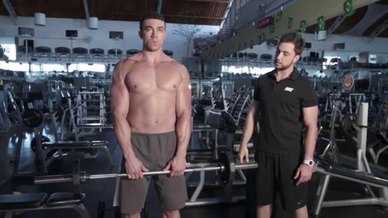 Remada Alta com Barra - YouTube