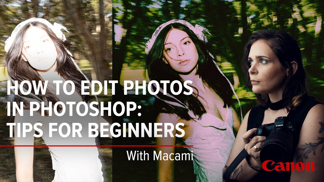 How to Edit Photos in Photoshop for Beginners | Easy Step-by-Step ...