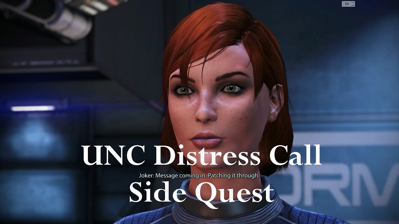 Mass Effect 1 - UNC Distress Call Side Quest | Legendary Edition - YouTube