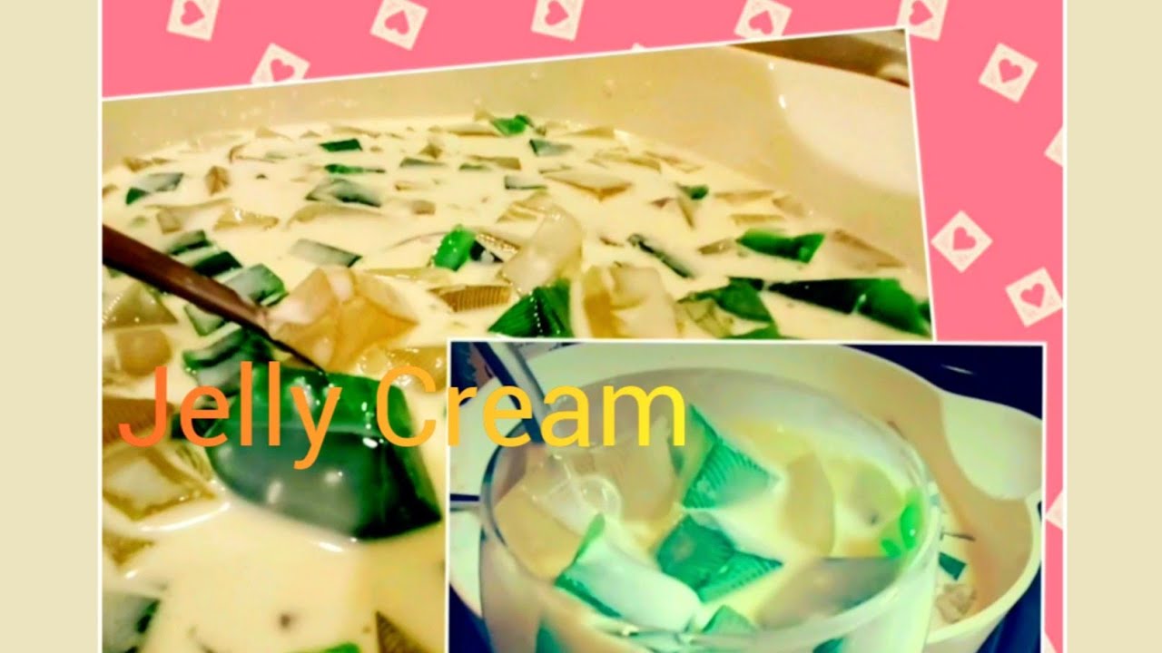 How to make Jelly Cream - YouTube