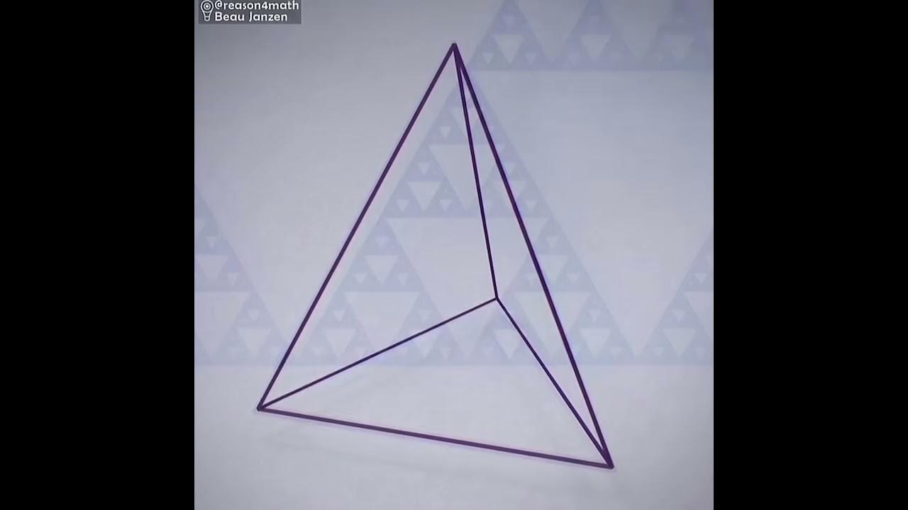 Making a fractal called the Sierpinski Triangle with series of random ...