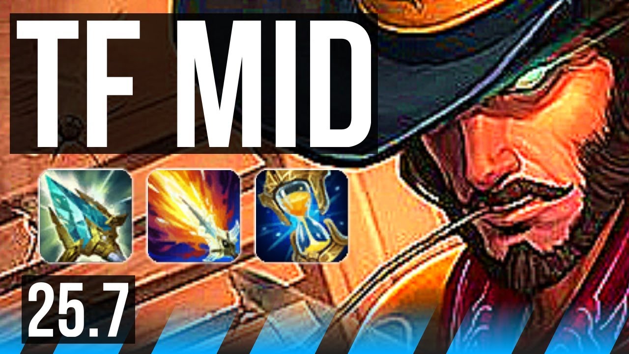 TWISTED FATE vs YONE (MID) | EUW Master | 25.7 - YouTube