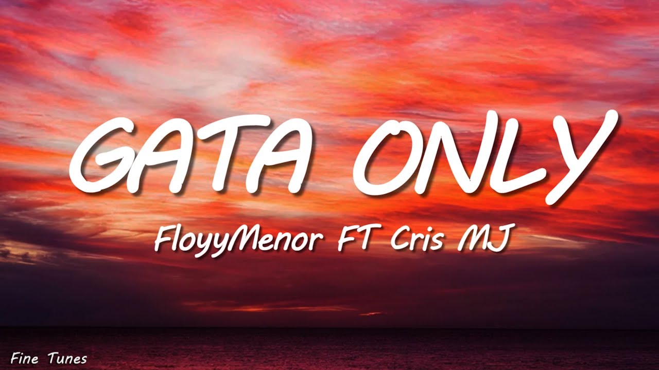 FloyyMenor - GATA ONLY ft. Cris MJ (Letra/Lyrics) - YouTube Music
