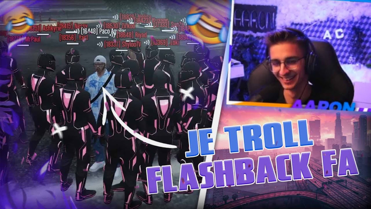 TROLL STAFF FLASHBACK FA 🤣 ÉMEUTE AU HBLOCK 👮 LES FLICS RIPOSTENT 💣 #9 ( Best of Flashback WL x ...