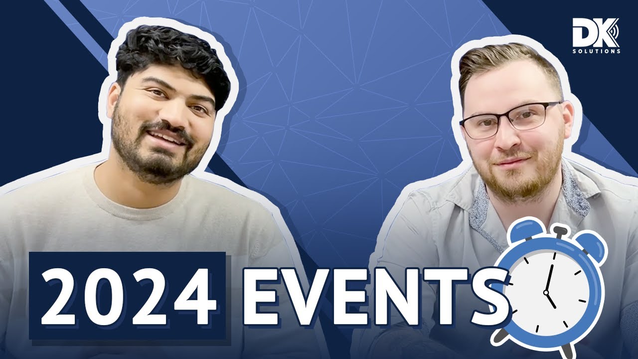 Events for 2024 | DK Solutions - YouTube