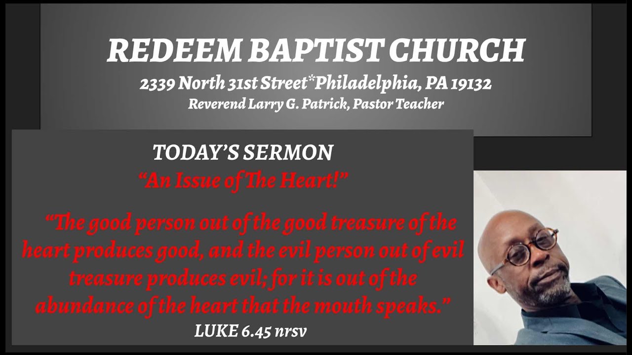 REDEEM BAPTIST CHURCH SUNDAY WORSHIP 23 March 2025 - YouTube