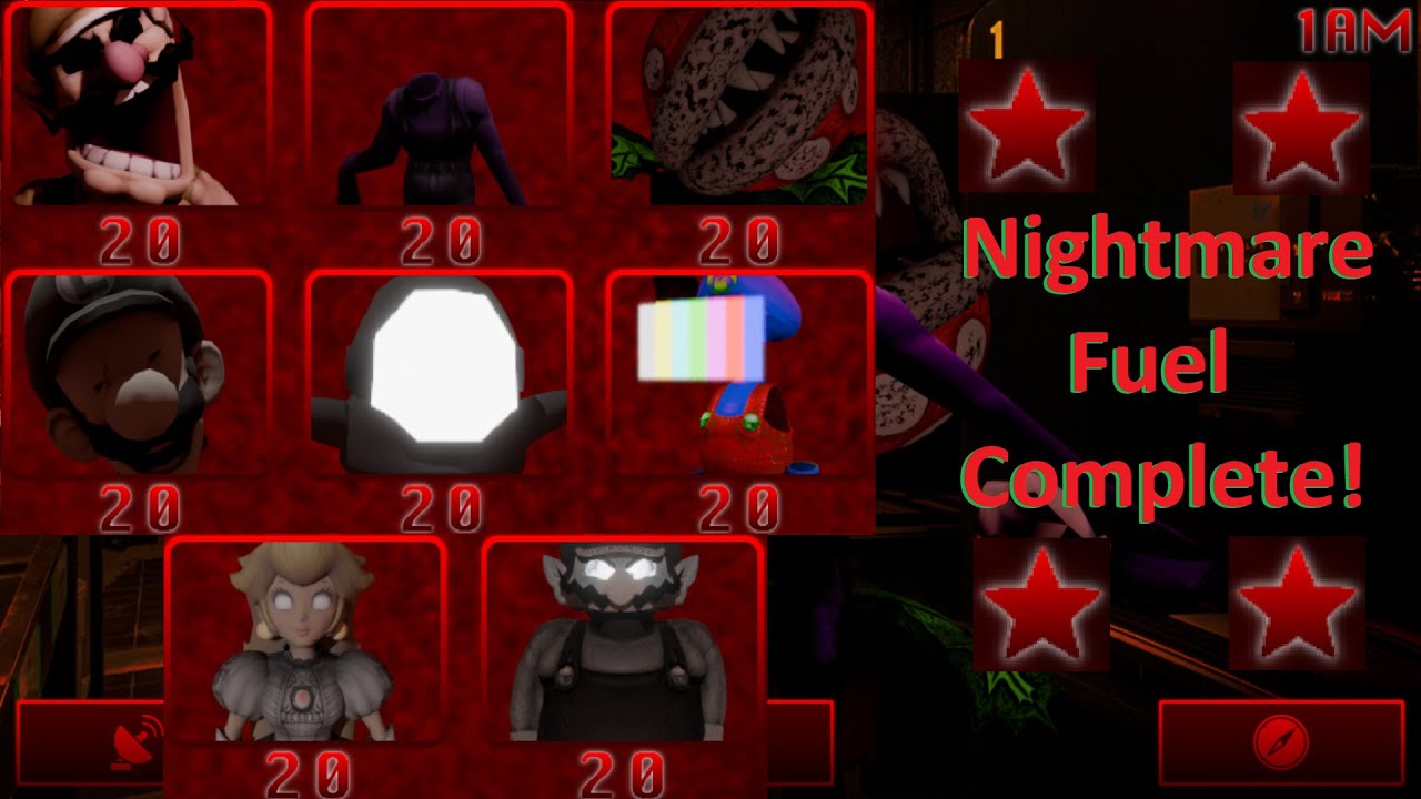 Five Nights at Wario's: Lost in Time 2 - I beat the Nightmare Fuel ...