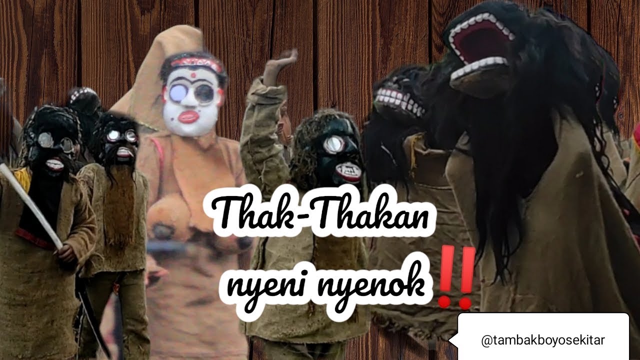 Thak-Thakan dengan costum doeloe, nyueni puol👹 - YouTube