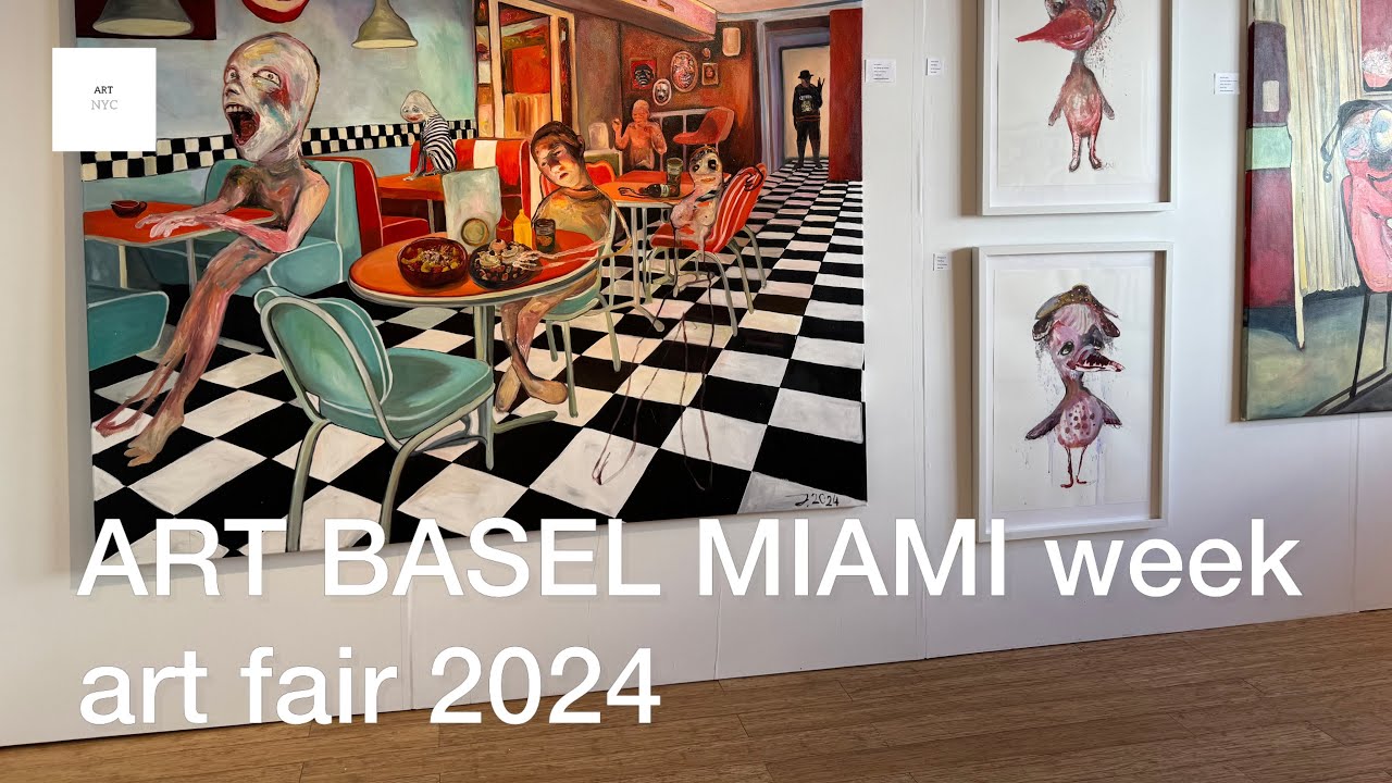 Art Basel Week Miami art show in the city 2024, art Miami, nada ...