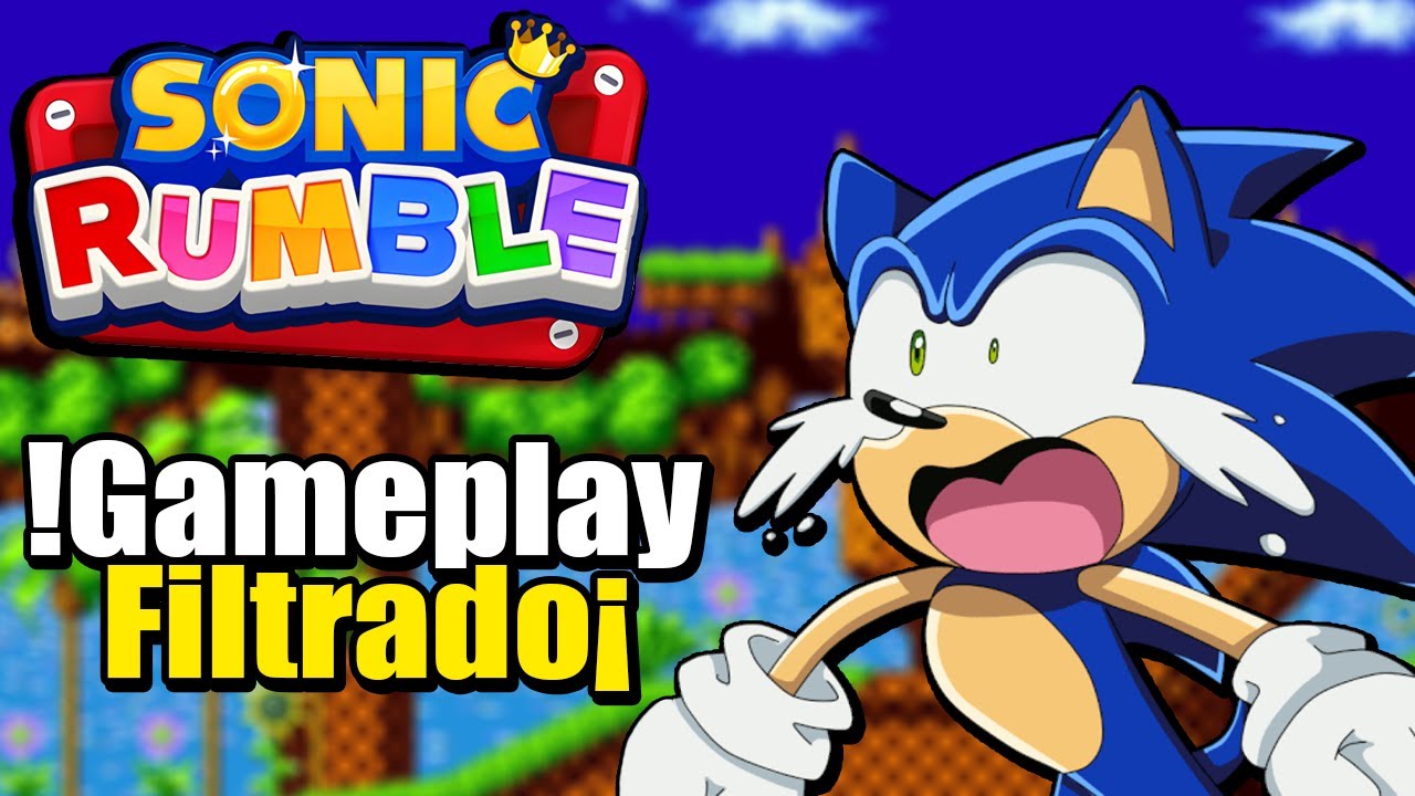 ¡Filtraron el Gameplay completo de Sonic rumble! - YouTube
