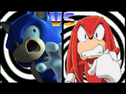 Mugen Time Flux Knuckles vs. Time Flux Sonic Preview (TFK 57% Current ...