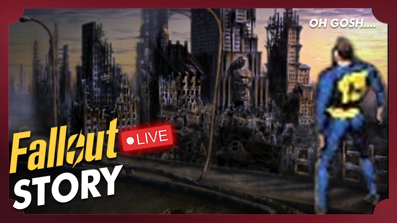 The original Fallout story 🔴Live! cRPG Walkthrough - YouTube