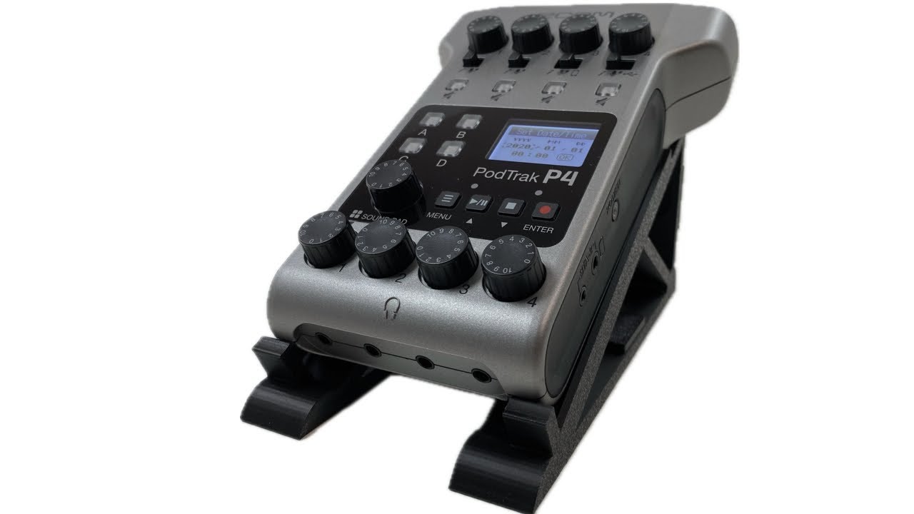 thingyfab Zoom PodTrak P4 Stand Assembly Instructions - YouTube